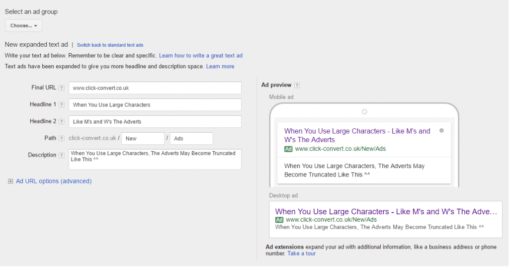 Breaking News: Expanded Text Ads are Live | Click Convert Breaking News: Expanded Text Ads are Live | Click Convert
